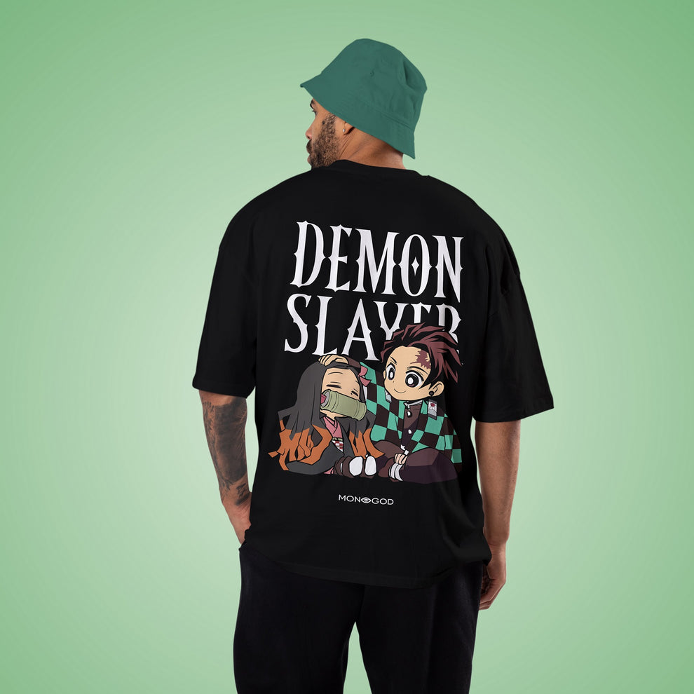 Demon Slayer Oversized T-Shirt – Proud Brother of Troublemaker Sister ...